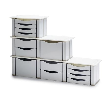 StackLab Workstation Riser Double — Grayline Medical