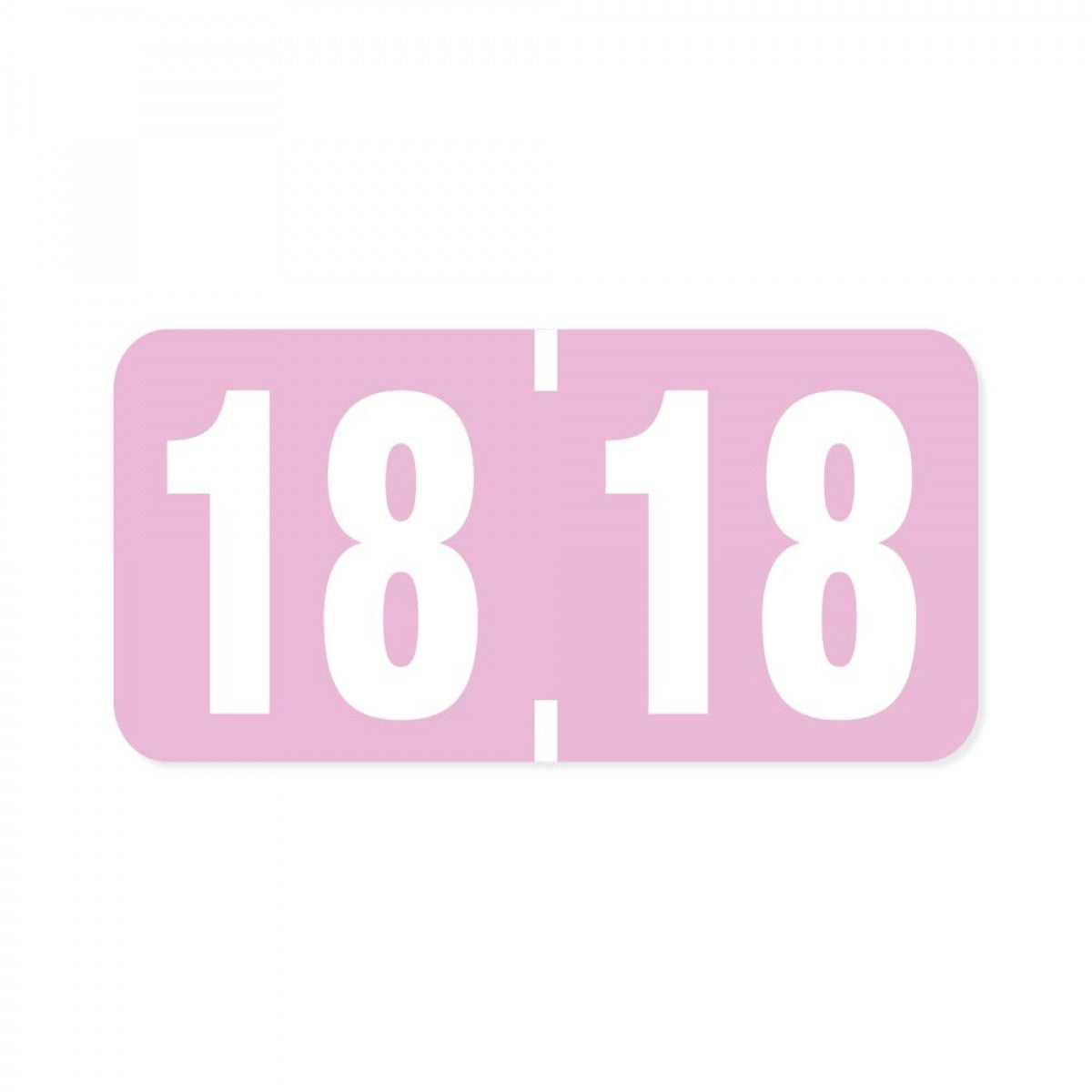 Tab Compatible Color Code Label Year 18 1 X 1 2 Lavender Mylar Perma tab-compatible-color-code-label-year-18-1-x-1-2-lavender-mylar-perma