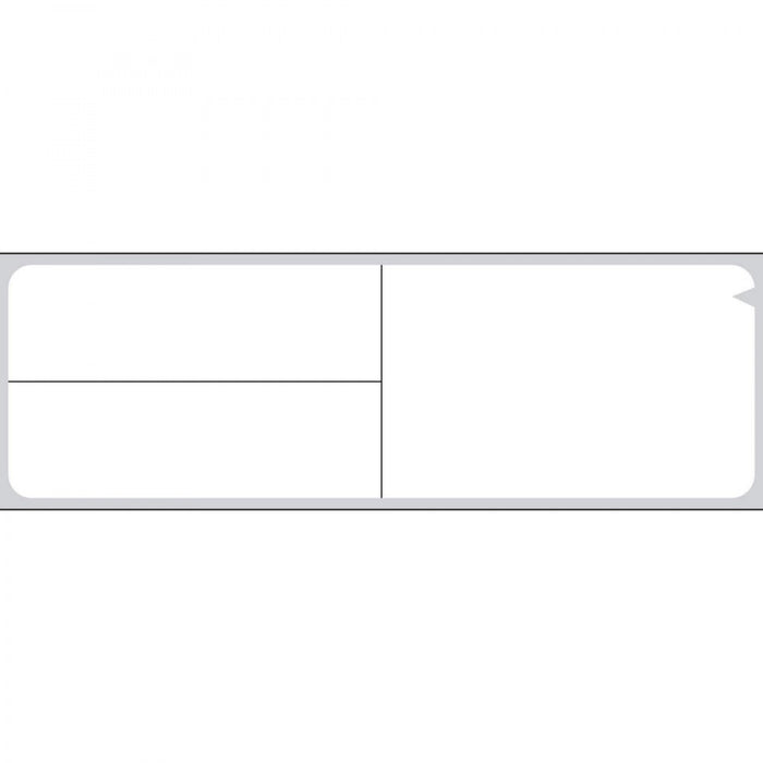 V-Notch Label Meditech Direct Thermal Paper Permanent 3" Core 4" X 1 1 ...