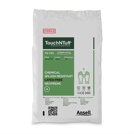 TouchNTuff DermaShield Sterile Neoprene Gloves Size 8.5 — Grayline Medical
