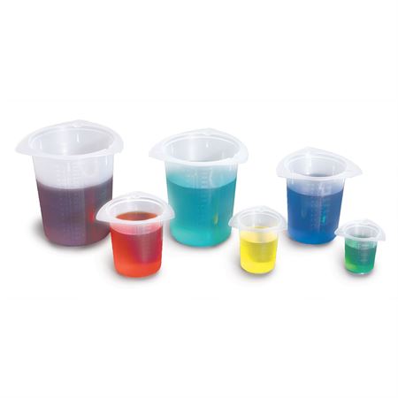Tri-Corner Beakers Polypropylene Tri-Corner Beaker Set — Grayline Medical