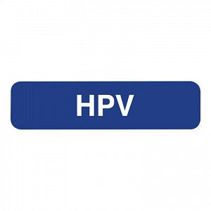 United Ad Label HPV Labels - HPV Labels, Blue, 1-1/4" x 5/16" - ULHV20 ...
