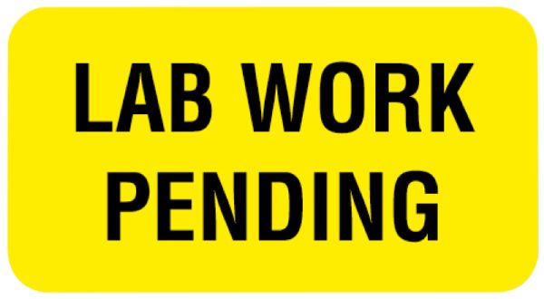 Medical Use Labels - Lab Communication Label, 1-5/8" x 7/8" — Grayline ...