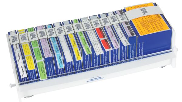 Medical Use Labels - Plastic Dispenser, 14-1/2" x 4" — Grayline Medical