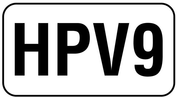 Medical Use Labels - HPV9, 1-5/8" x 7/8" — Grayline Medical