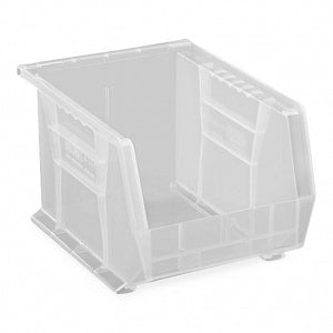 Uline Clear Plastic Stackable Bins - BINS, STACK, CLEAR, 11"X8"X7" - S ...