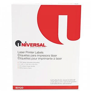 Universal Products Universal Laser Printer Labels - Laser Printer Perm ...