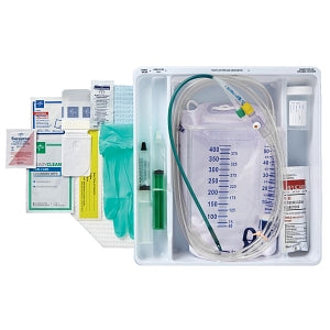 Medline Silvertouch 100% Silicone 1-Layer Foley Catheter Tray / Urine ...