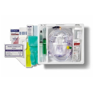 Medline 100% Silicone 1-Layer Foley Catheter Tray with Drain Bag - Tot ...