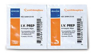 IV Prep Antiseptic Wipe by Smith & Nephew — Grayline Medical