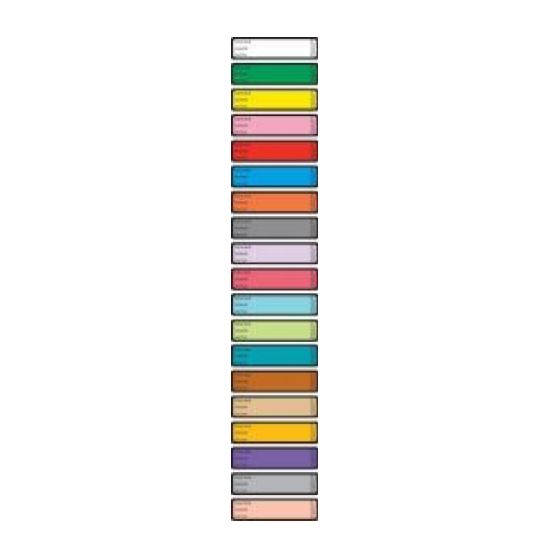 First Healthcare Products Printed Spine ID Labels - Printed Spine ID L ...