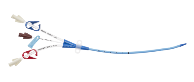 Teleflex Medical Triple-Lumen CVCatheters - Triple-Lumen CVC Kit, 12 F ...