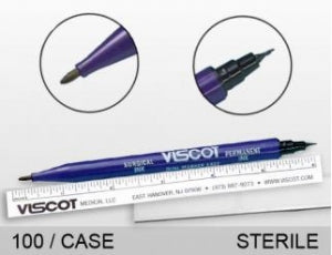 Viscot Medical Traditional Ink Sterile Skin Markers - Fine-Tip Skin Ma ...