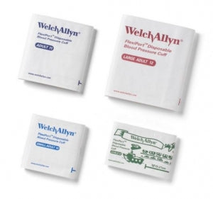 Welch-Allyn BP Cuffs w/Locking Connector - DBD-CUFF, BP, VINYL, LG ADU ...