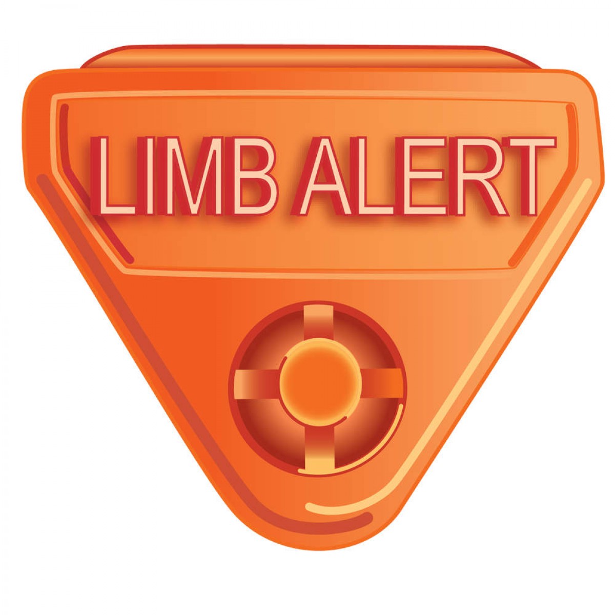 In-A-Snap Alert Bands Clasp Plastic "Limb Alert" Embedded Print, Inter ...