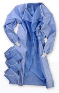 Welmed Procedure Gowns - SMS Universal Procedure Gown, Blue, Size L ...