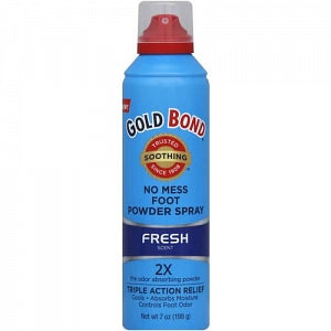 Chattem Gold Bond No Mess Foot Powder Spray - GOLD BOND MEDICATED FOOT ...