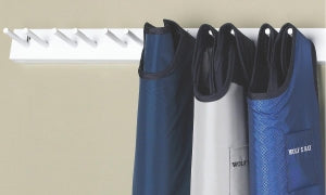 Wolf X-Ray Wall Mount X-Ray Apron Racks - Wall Mount X-ray Peg-Rack, 9 ...