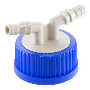 Wheaton Duran GL 45 Cap System with Two-Hose Connection - CAP, PP, GL4 ...