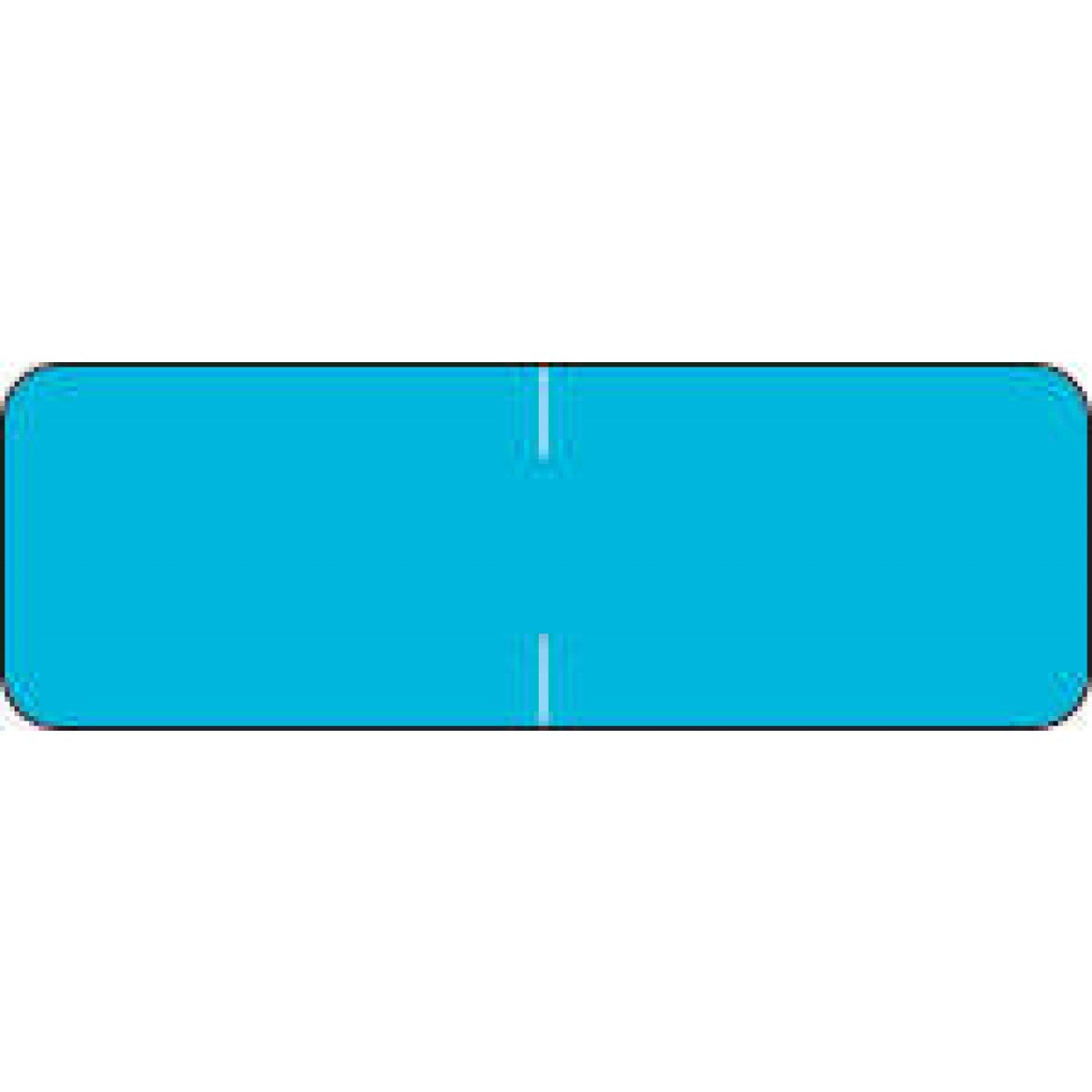 Barkley Compatible Xbam Color Code Label Solid 1 1/2" X 1/2" Blue Perm ...