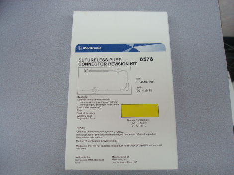 Medtronic USA Sutureless Pump Connector Revision Kit - Sutureless Pump ...