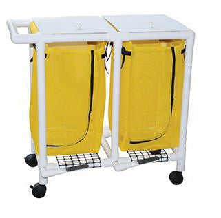 MJM PVC Double Hampers with Foot Pedal - Double Hamper with Foot Pedal ...