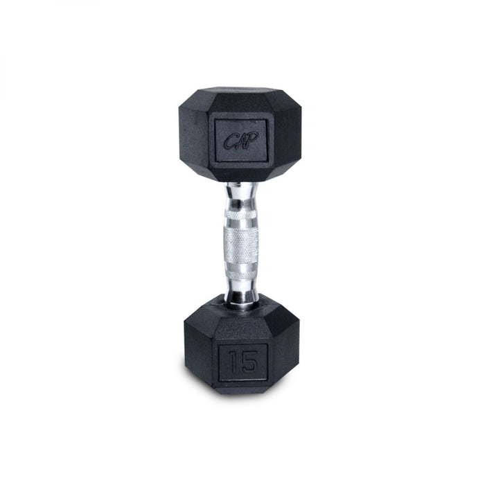CAP Rubber Hex Dumbbells — Grayline Medical