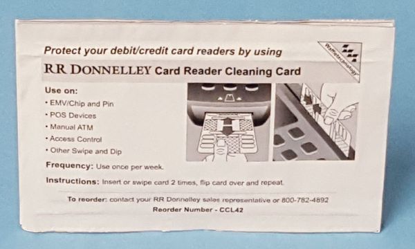 Medical Use Labels - Thermal Card Reader Cleaner, WaffleTechnology ...