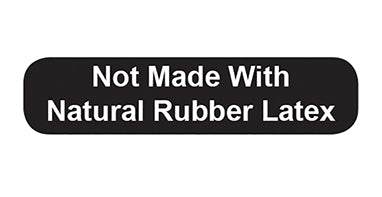 MedValue Not Made with Natural Rubber Latex Labels — Grayline Medical