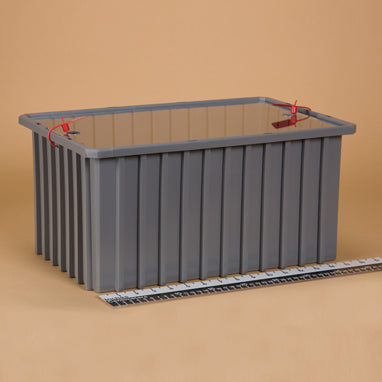MedValue Divider Box with Security Seal Holes, 16.5x6x11 — Grayline Medical
