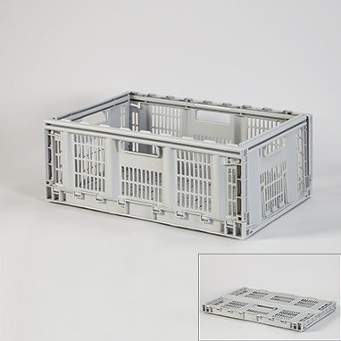MedValue Collapsible Storage Crate — Grayline Medical