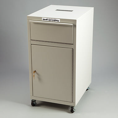MedValue Mobile Lockable Return Drop Box — Grayline Medical