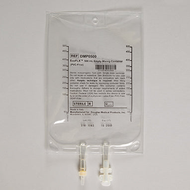 MedValue Sterile EcoFLX Empty IV Bags, 500mL — Grayline Medical