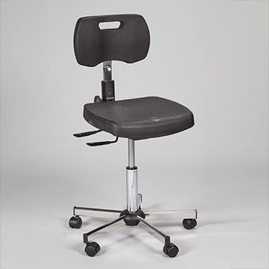 MedValue Kango® Low Polyurethane Seat Chair with Tilt and Casters ...