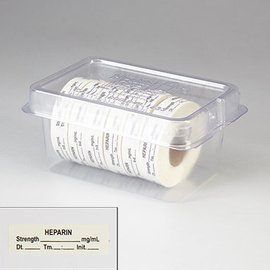 MedValue Heparin Medication Tape — Grayline Medical