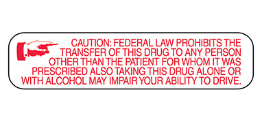 MedValue Caution Federal Prohibits Labels — Grayline Medical