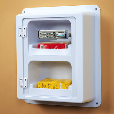 MedValue Easy-View Locking Wall Cabinet with Keyless Entry Digital Loc ...