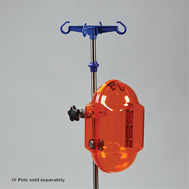 MedValue The Pod IV Lock Box w/ Key Lock, Amber — Grayline Medical