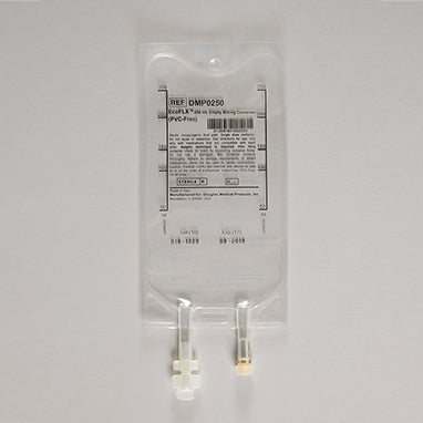 MedValue Sterile EcoFLX Empty IV Bags, 250mL — Grayline Medical