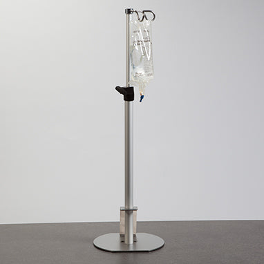 MedValue Table-Top IV Pole, 2-Hook — Grayline Medical