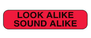 MedValue Look Alike Sound Alike Labels — Grayline Medical