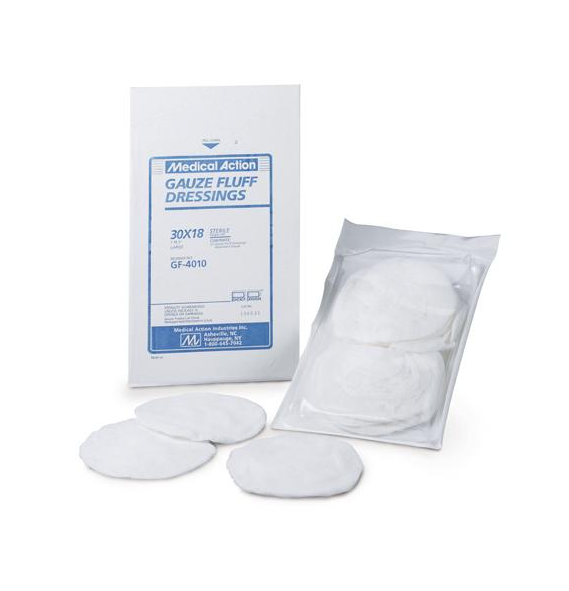Owens & Minor Gauze Fluff Dressings - Fluff Gauze, 18" x 30" - GF-403 ...