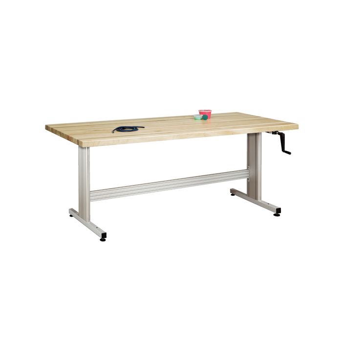 Clinton Group Therapy Table with Hand Crank Height Adjustment ...