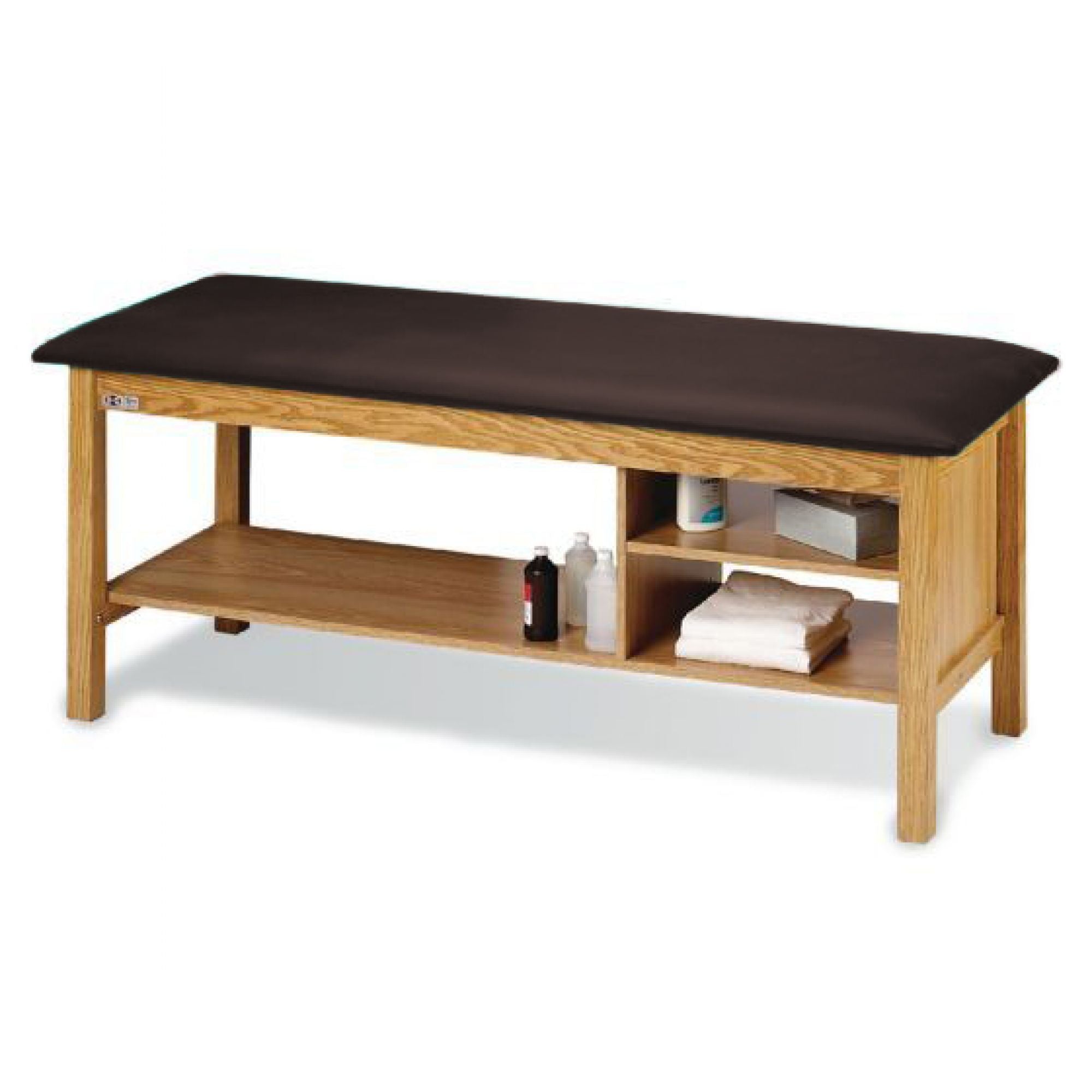 Hausmann Treatment Table with Multiple Shelves — Grayline Medical