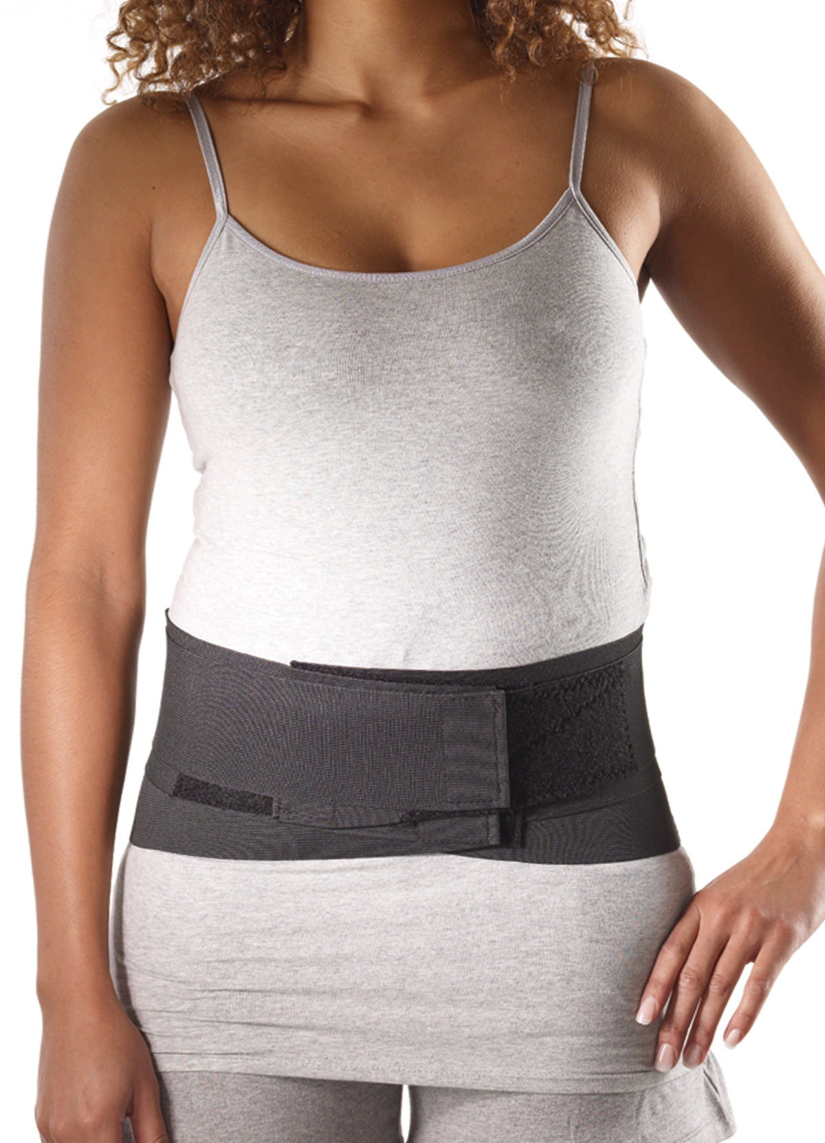 Corflex Low Profile Industrial Back Support with Straps Black ...
