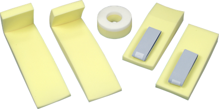 DeRoyal Supine Positioning Kit - Supine Positioning Kit, Foam, Size L ...