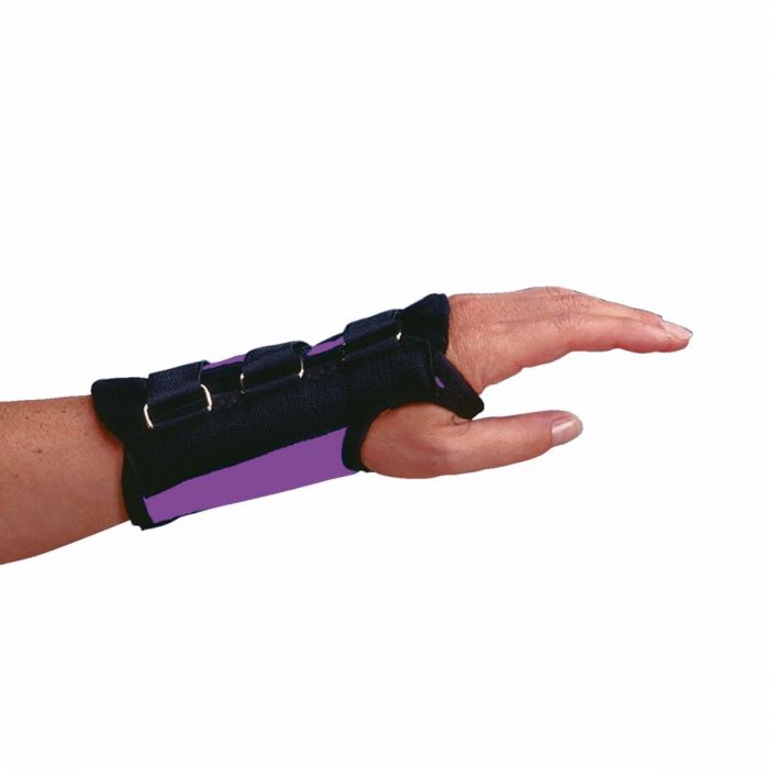 Rolyan Purple D-Ring Wrist Braces — Grayline Medical