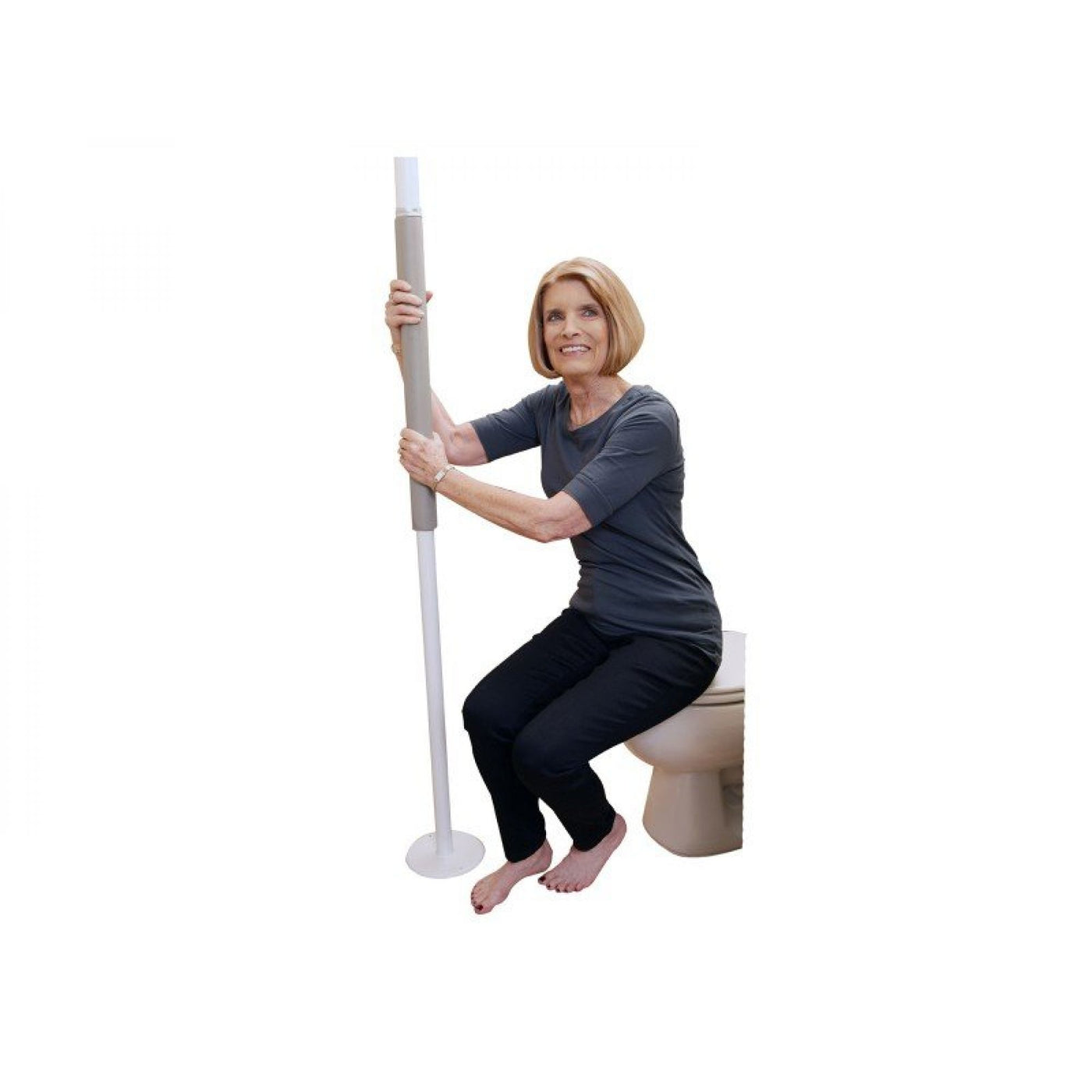 Standers, Inc Security Pole and Curve Grab Bar — Grayline Medical