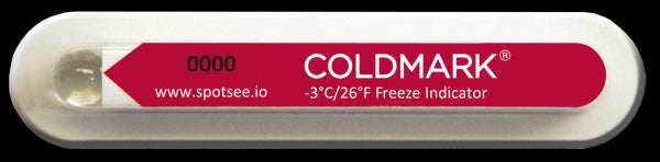 Medical Use Labels - ColdMark Temperature Indicator, -3C/26F — Grayline ...