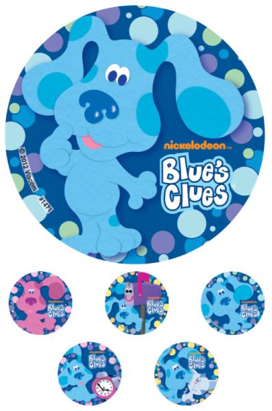 Medical Use Labels - BLUES CLUES, Kids' Sticker, 2-1/2" x 2-1/2 ...